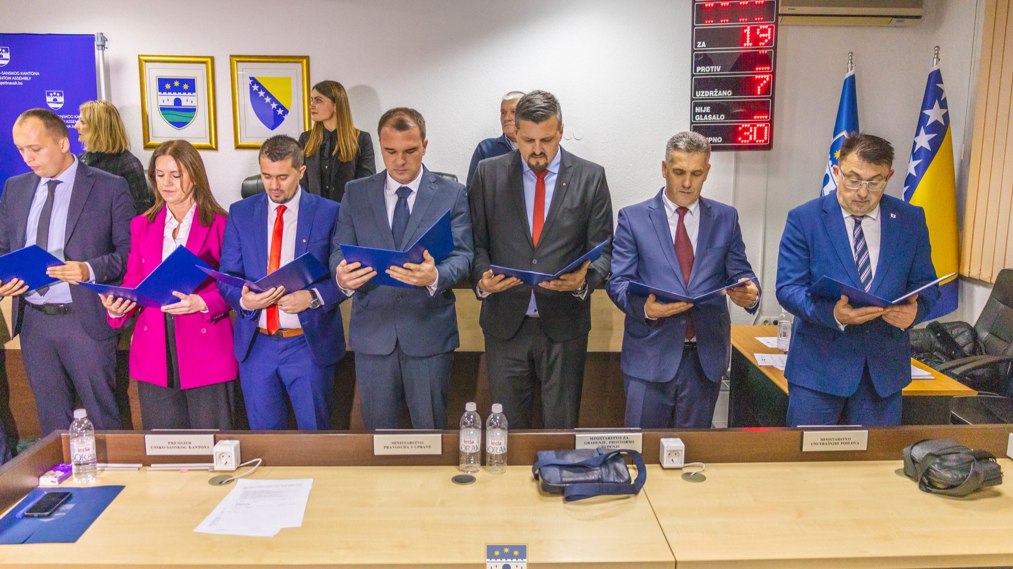 Unsko-sanski kanton dobio novu vlast koju čine SDA, SDP, NiP i Pomak - Nove-info